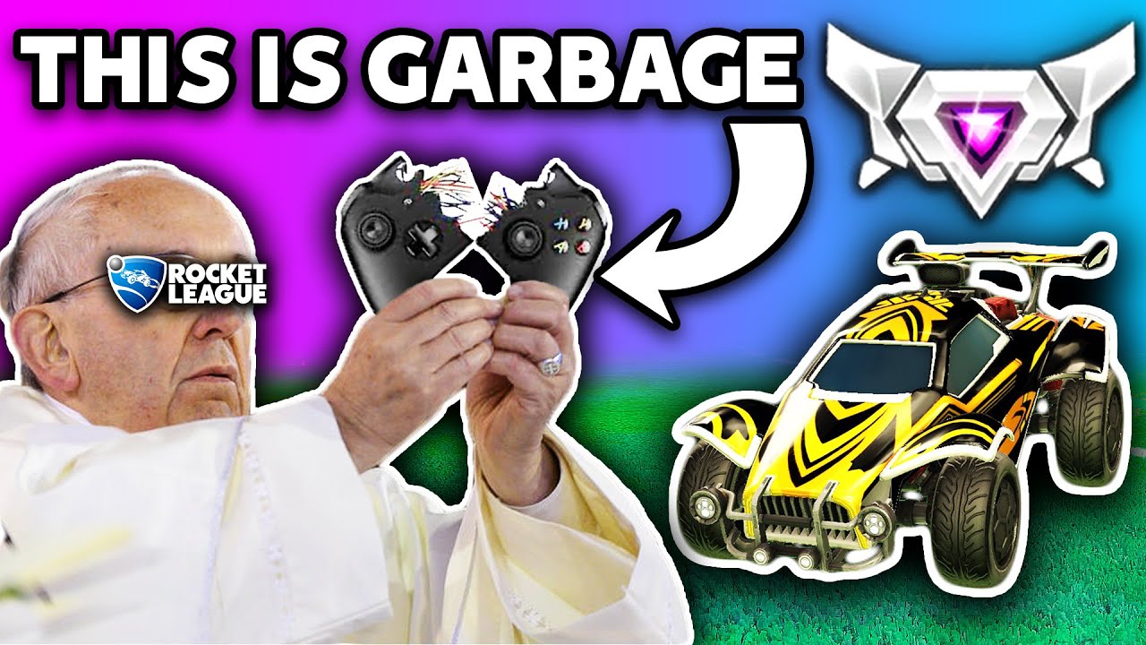 IMAGINE PLAYING ROCKET LEAGUE WITH THIS GARBAGE... | Road to Supersonic ...