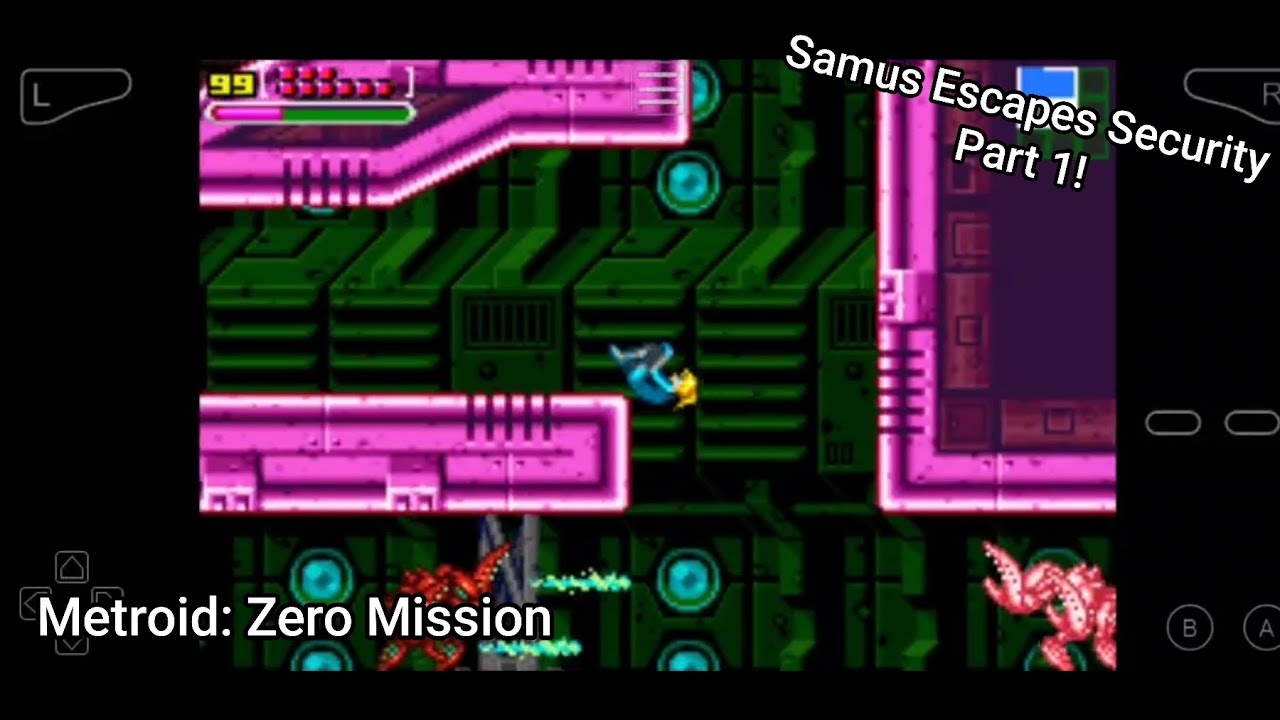 Chozodia Crab Monsters Chapter 7 | EASY DIFFICULTY | Metroid: Zero ...