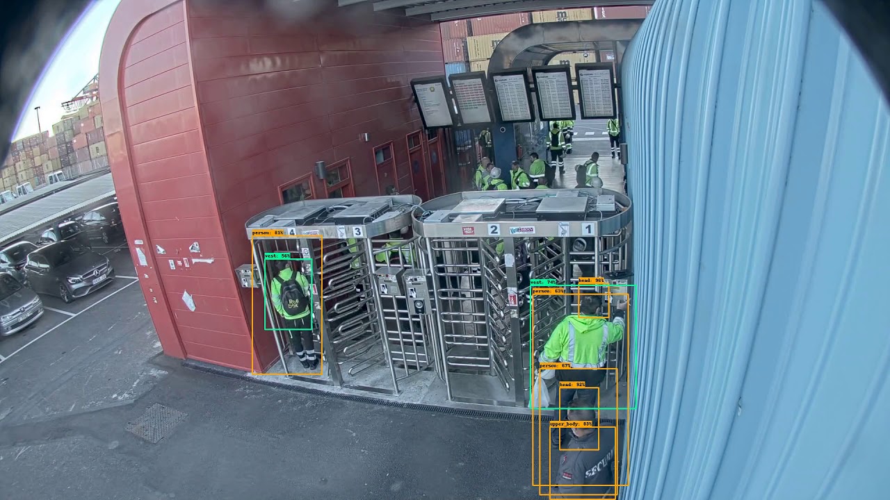 Port terminals PPE monitoring - YouTube