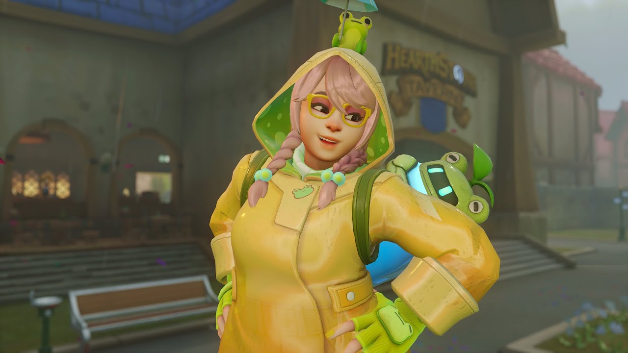 Rainy Day Mei Skin Preview | Overwatch 2 Season 15 Twitch Drop - YouTube