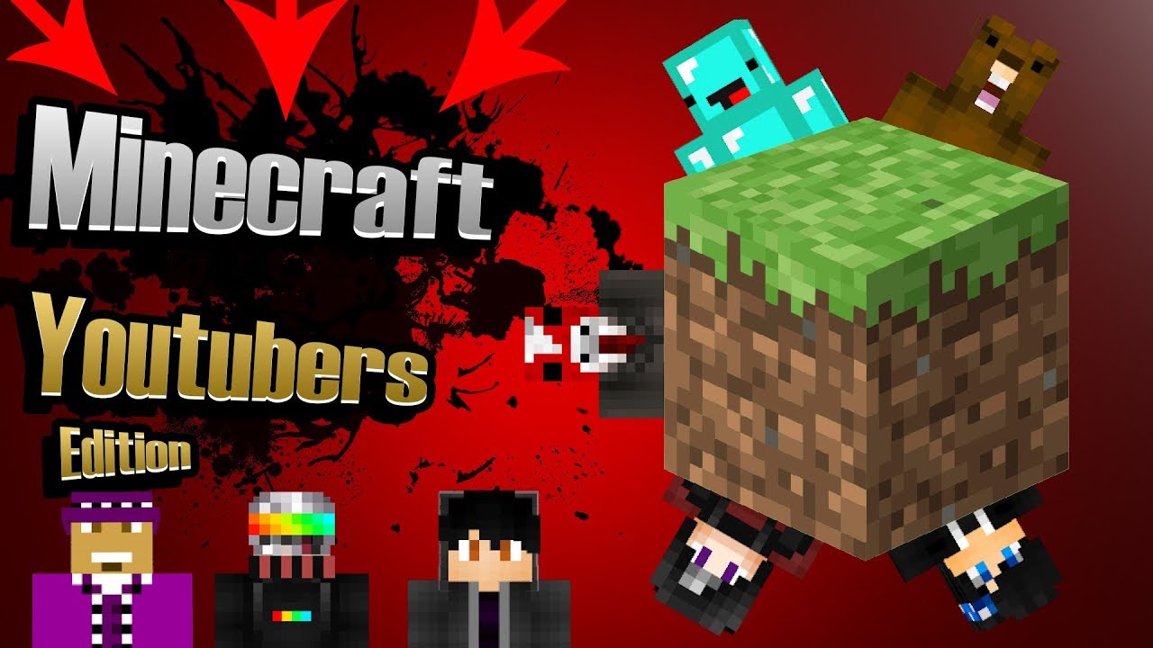 Everyone Joins The Battle! *Minecraft YouTubers Edition* - YouTube