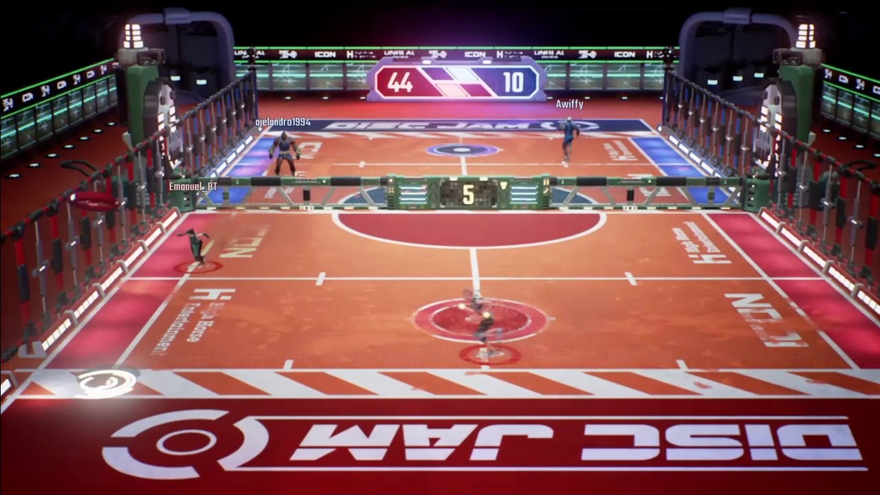 Disc Jam (PS4) - Split Screen Gameplay - YouTube