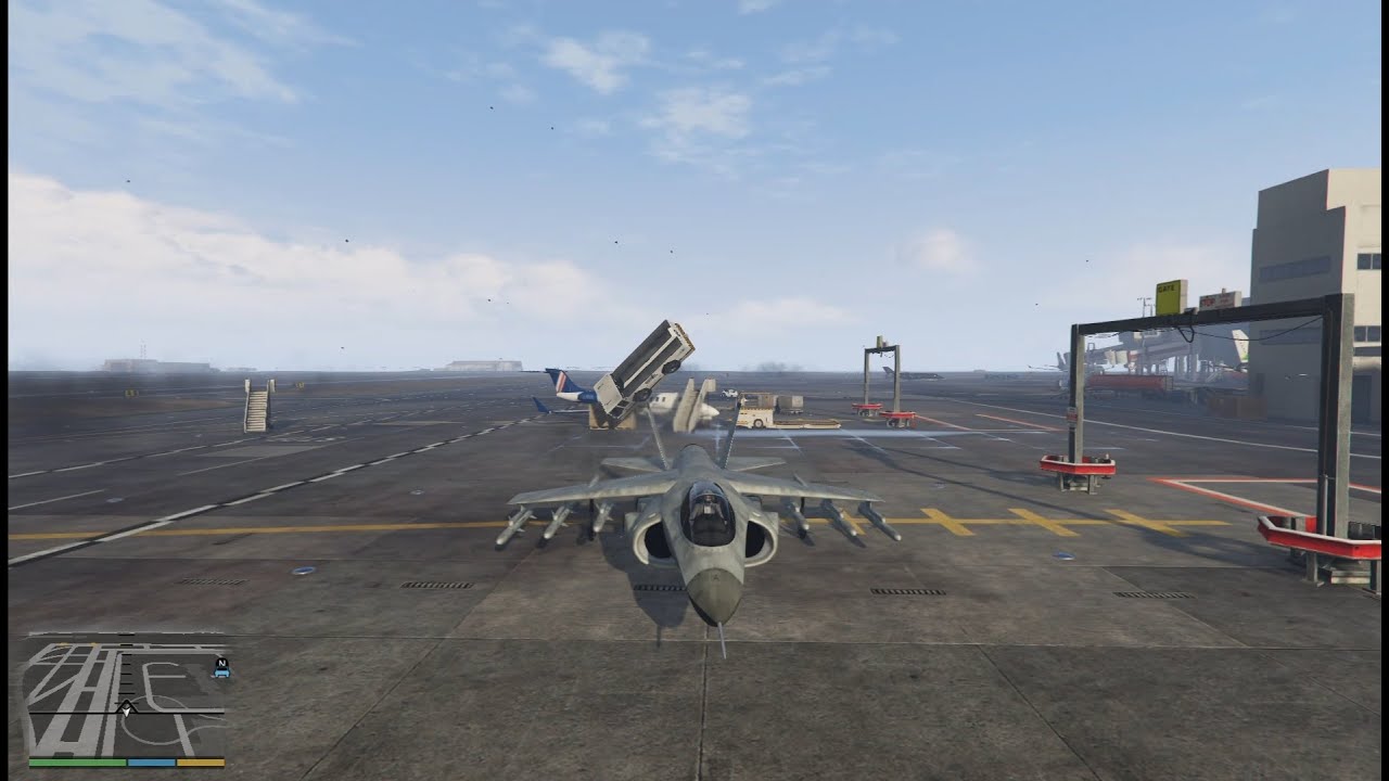 GTA 5 Mods Destruction with Realistic Jet Engines - YouTube