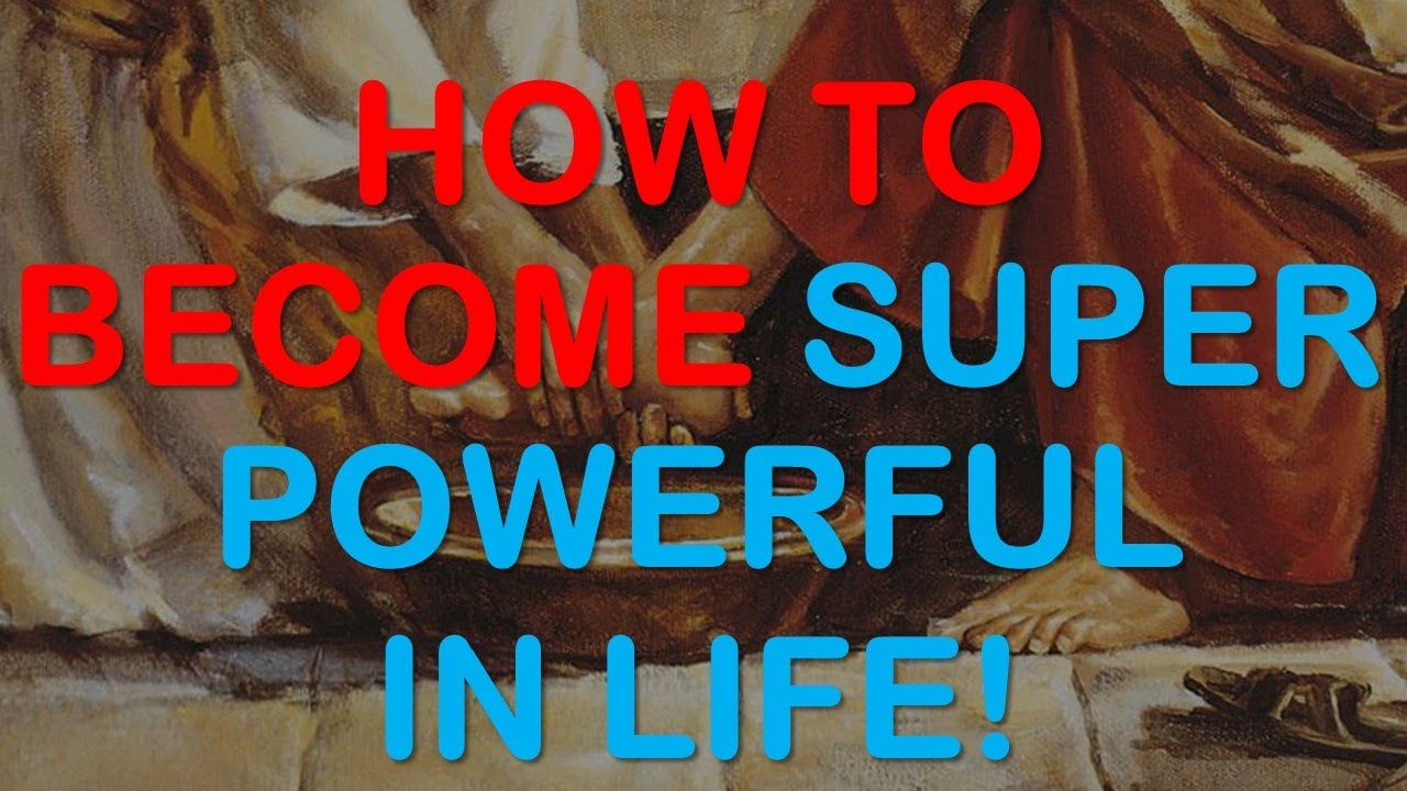 LEARN THE WAY TO LIVE A MUCH MORE POWERFUL LIFE! THE JESUS WAY! TODAY ...