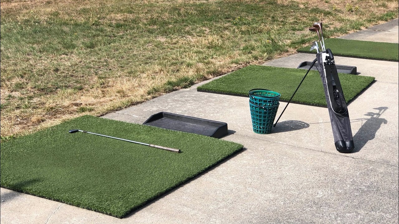 Teaching myself how to golf, session 8! - YouTube