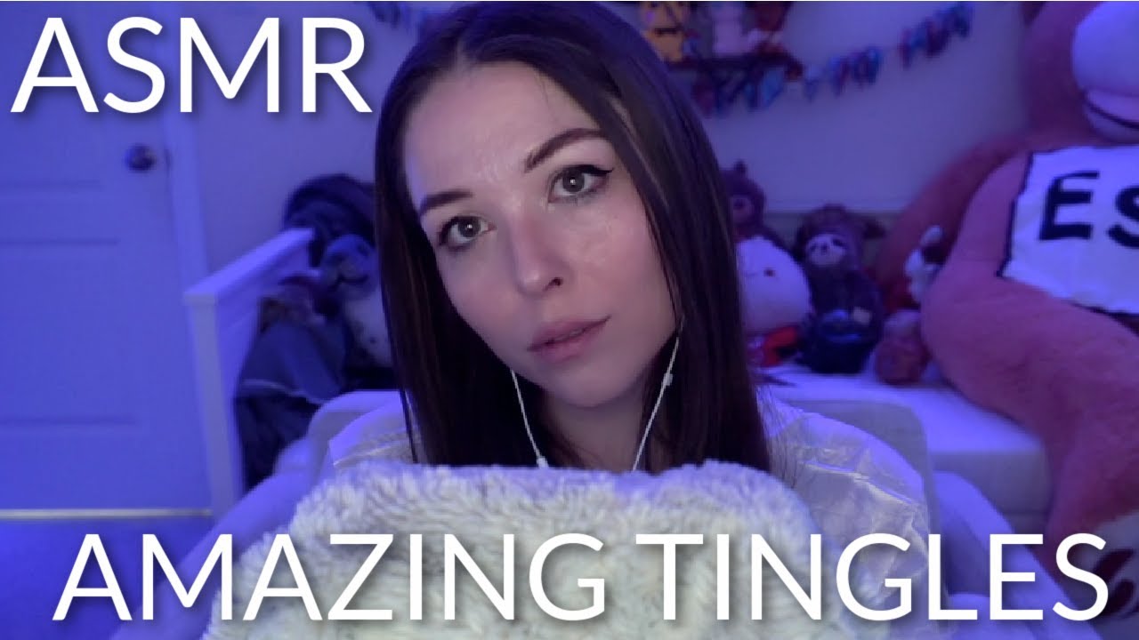 ASMR Personal Attention, Towel Scratching, Hugs, Background Purrs ...