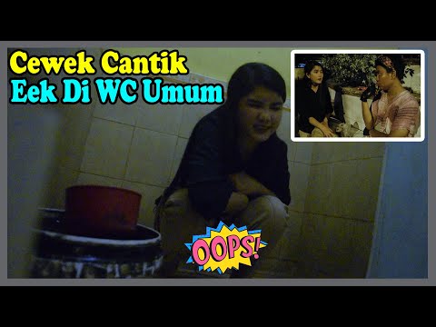 Cewek Cantik Eek Di WC Umum | Komedi Lucu