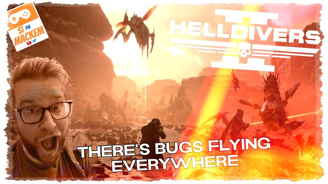 There's Bugs Flying Everywhere In Helldivers 2 - YouTube