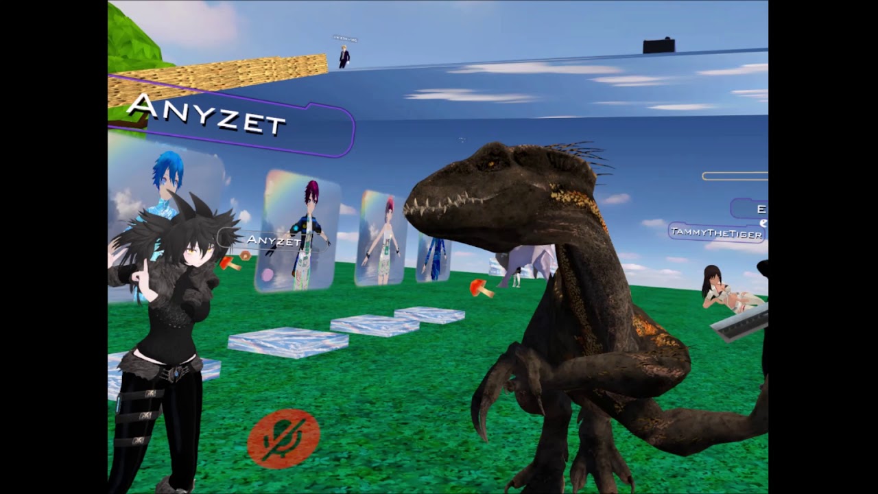 VRChat Dancing Indo Raptor - YouTube