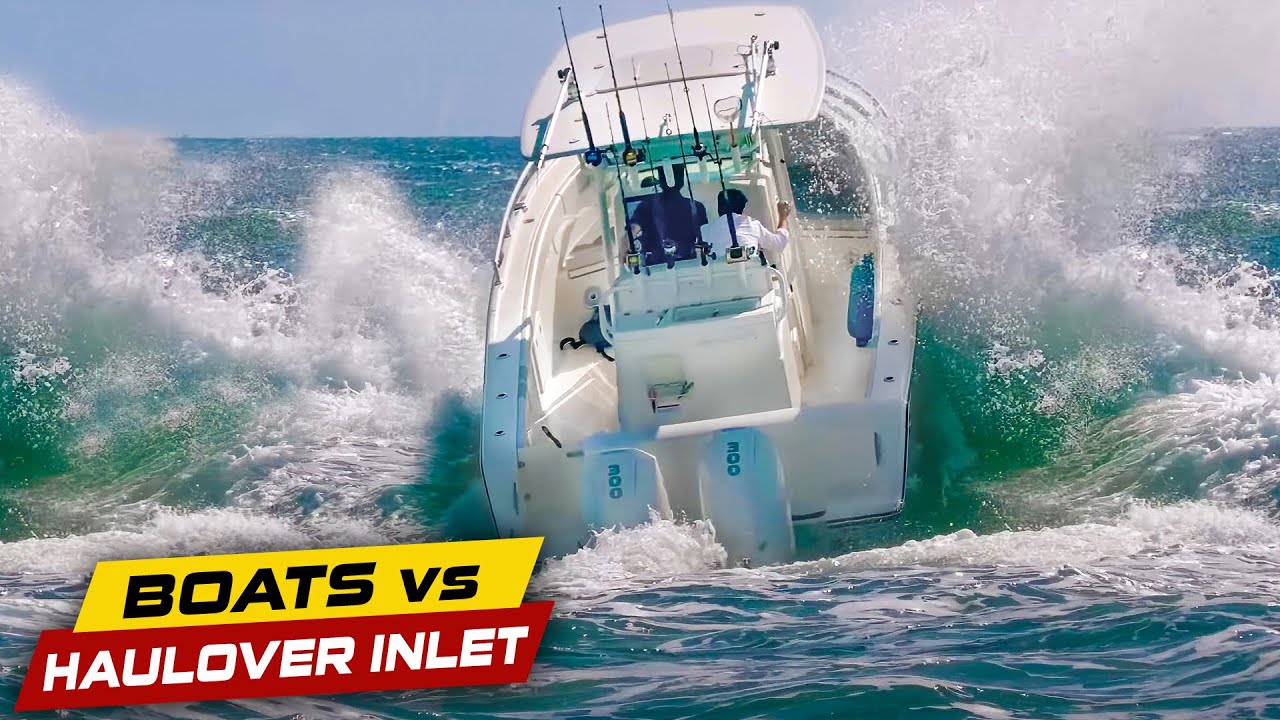 MAYBE THIS WAS A BAD IDEA! | Boats vs Haulover Inlet - YouTube