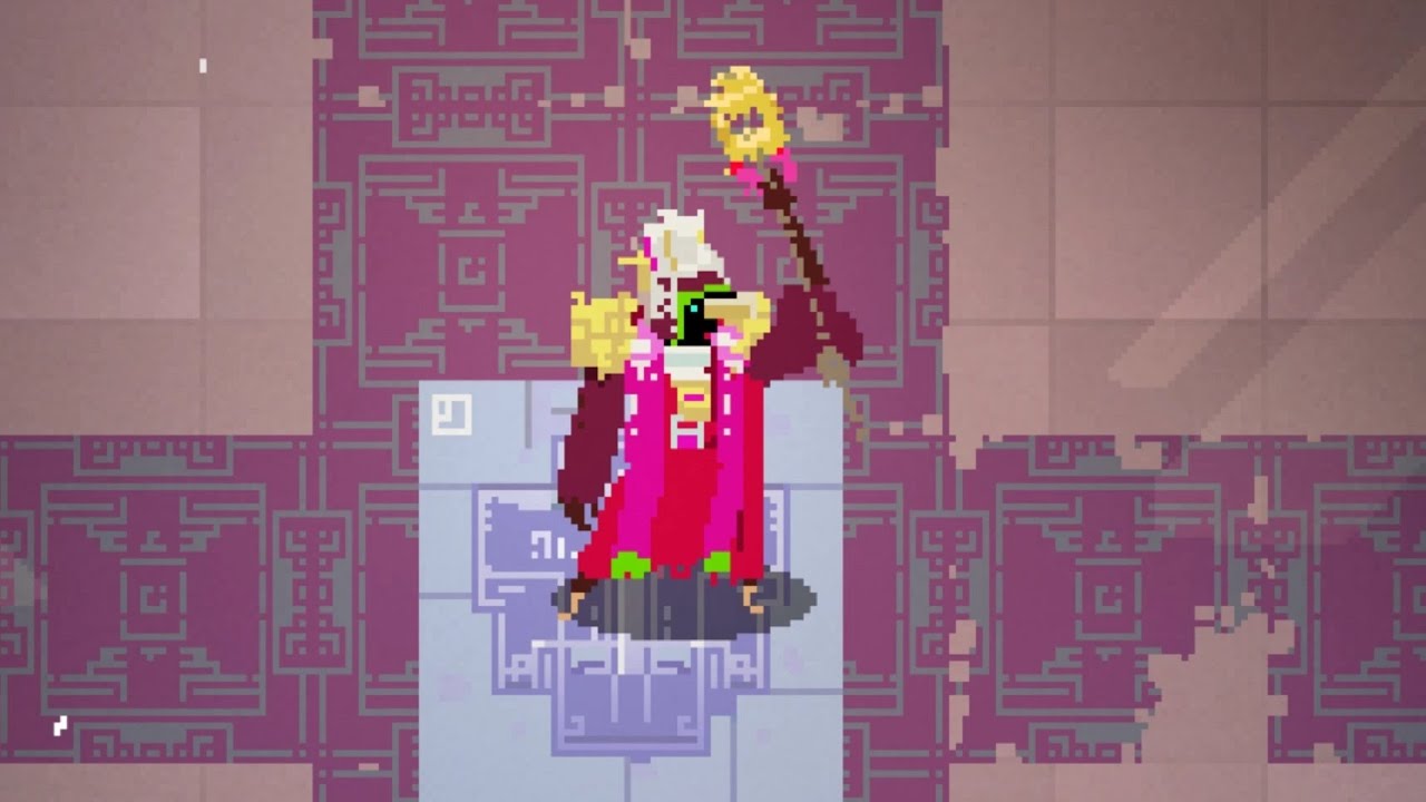 Hyper Light Drifter: The Hierophant Boss Fight (4K 60fps) - YouTube