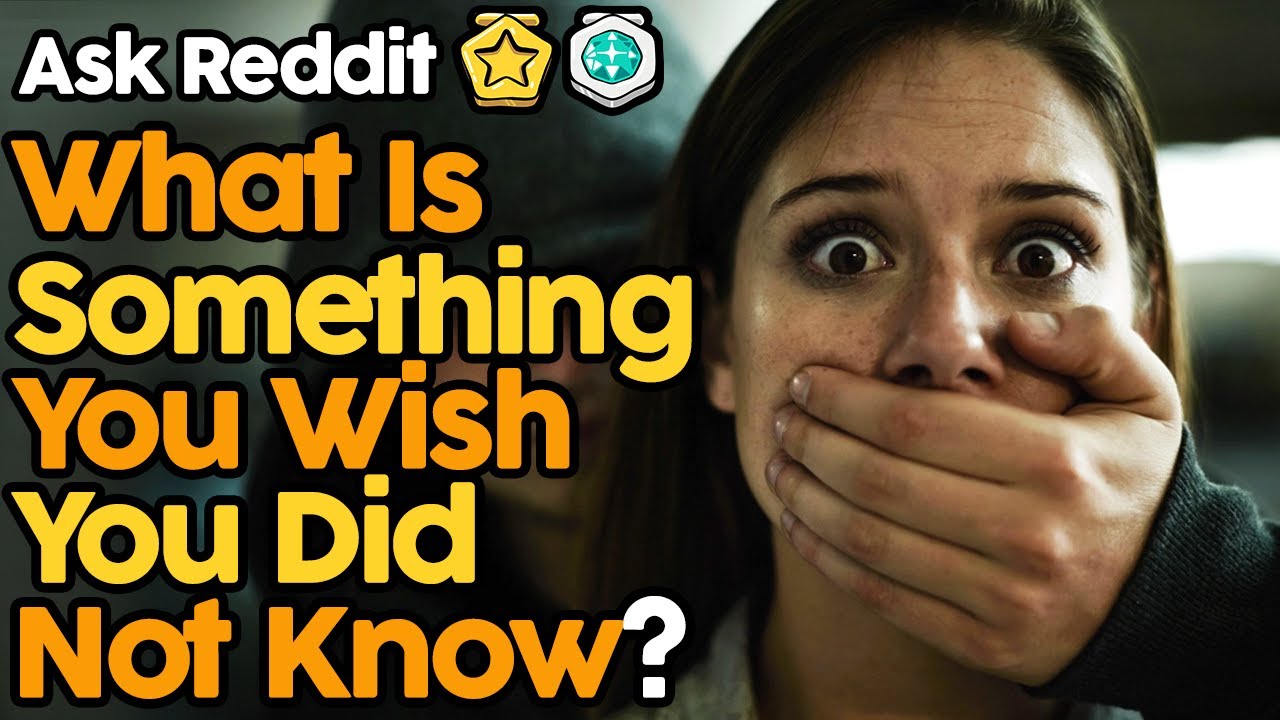 What Things Do You Unfortunately Know From Experience? - YouTube