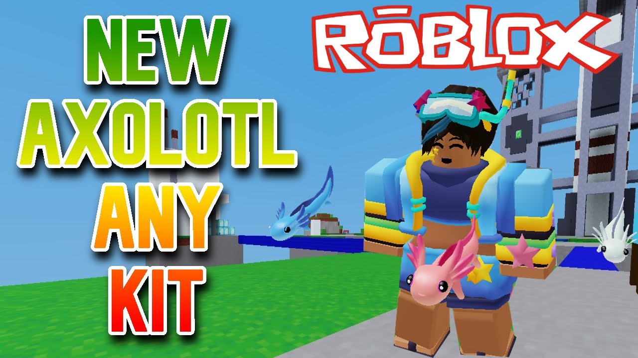 New Axolotl Amy Kit in ROBLOX Bedwars *(OP?)* - YouTube
