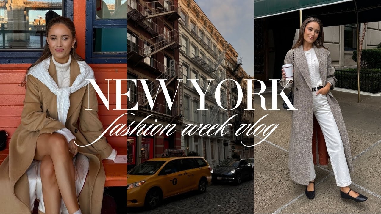 My First New York Fashion Week Kate Hutchins Youtube