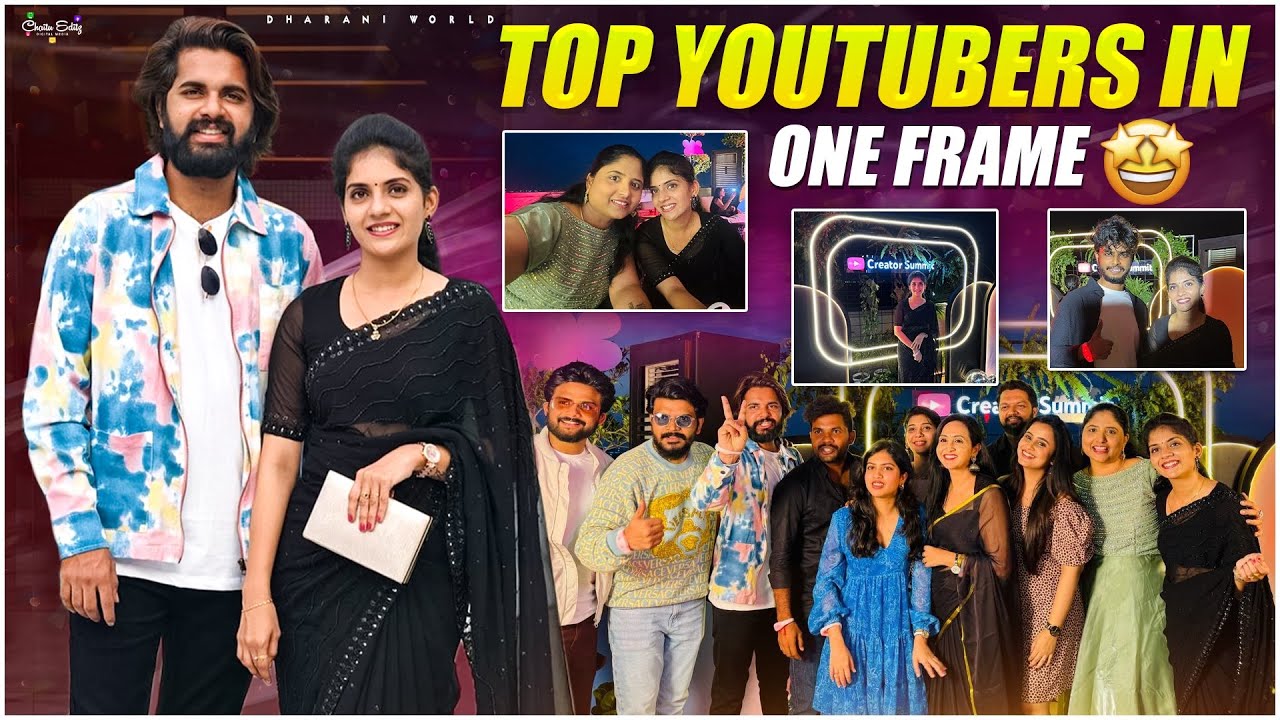 Top 100 YouTube Creators in Creator summit😍 || First ever top creators ...