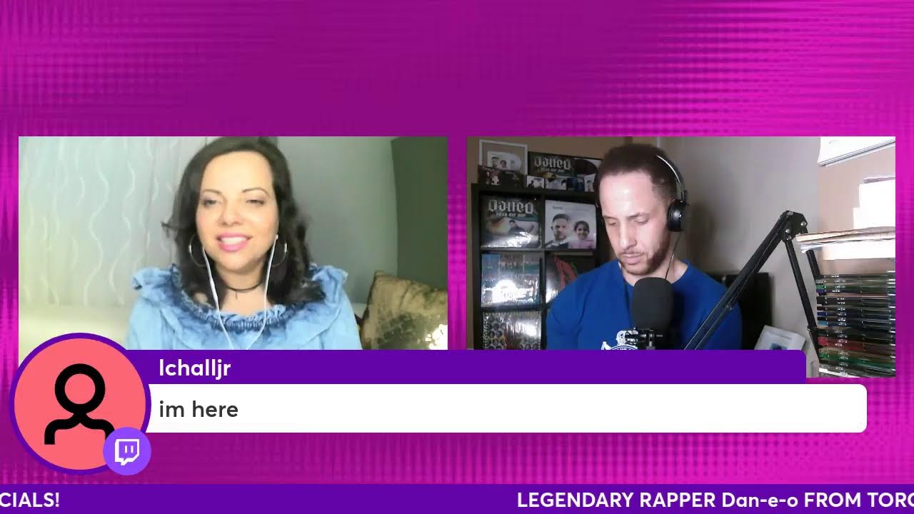 CANADIAN LEGENDARY RAPPER DAN-E-O FROM TORONTO, CANADA! HIS 30+YRS IN ...