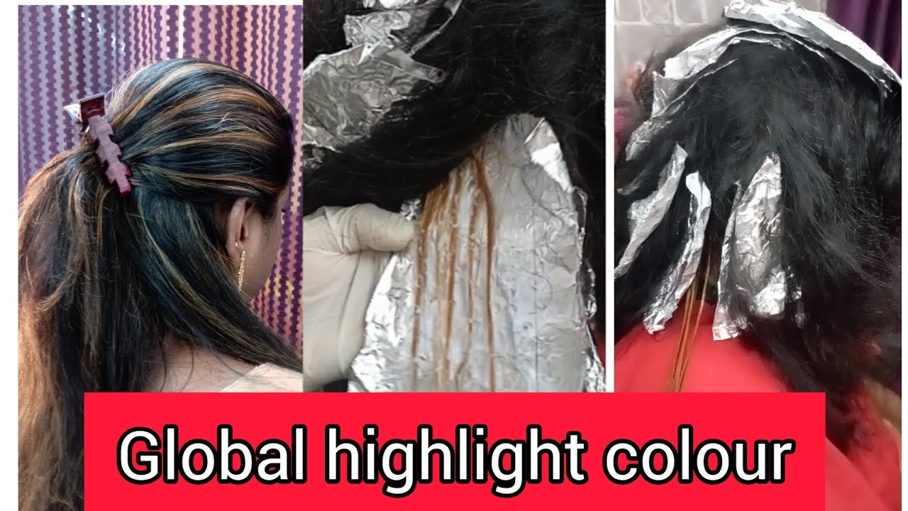 streax golden highlight/7.3 Golden blonde hair colour/30 volume ...