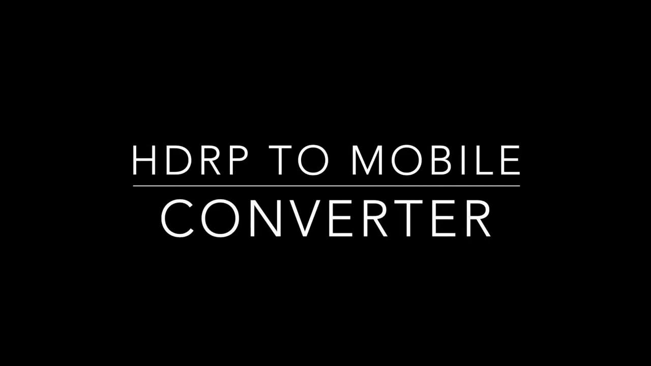 Hdrp to Mobile Converter - Unity Convert HDRP Materials to Mobile - YouTube
