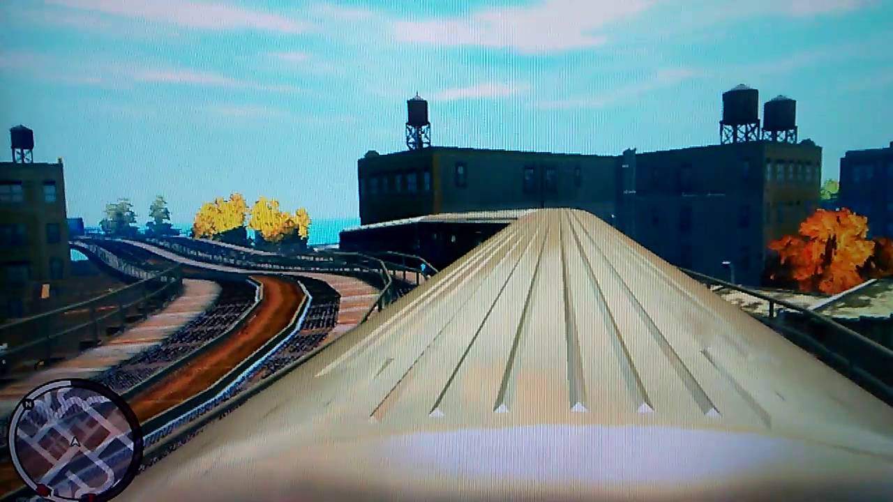 GTA IV riding the B/C train. - YouTube