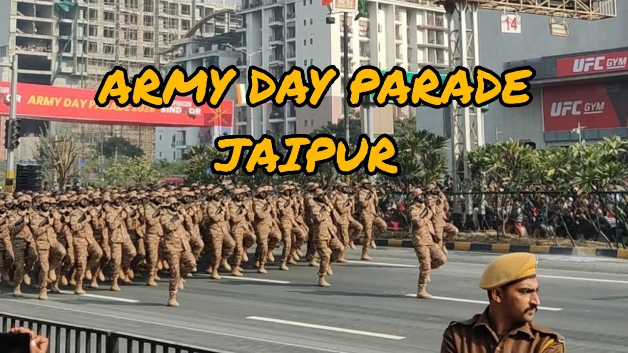 ARMY PARADE JAIPUR ।। PARA commandos full dress rehearsal ।। - YouTube