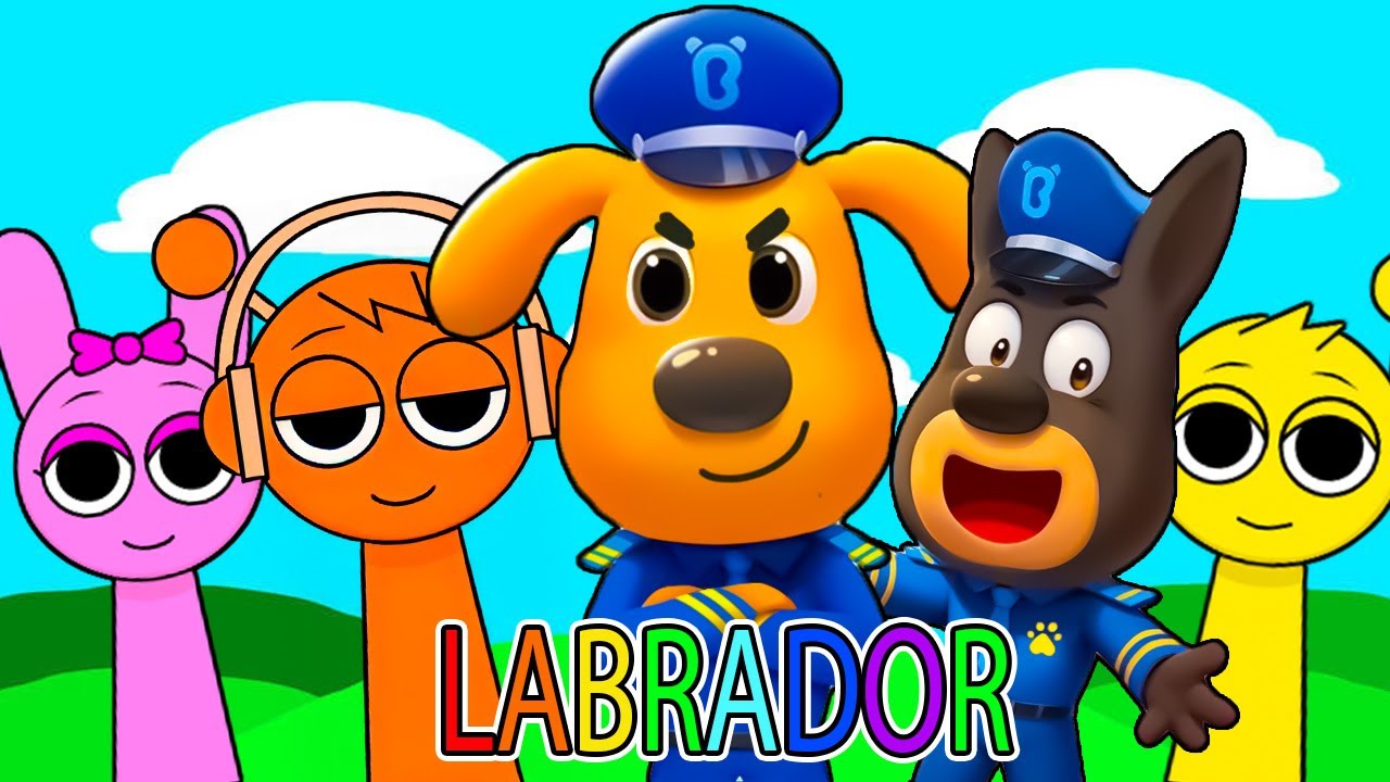 Sprunki but it's THE SHERIFF LABRADOR SHOW! - YouTube