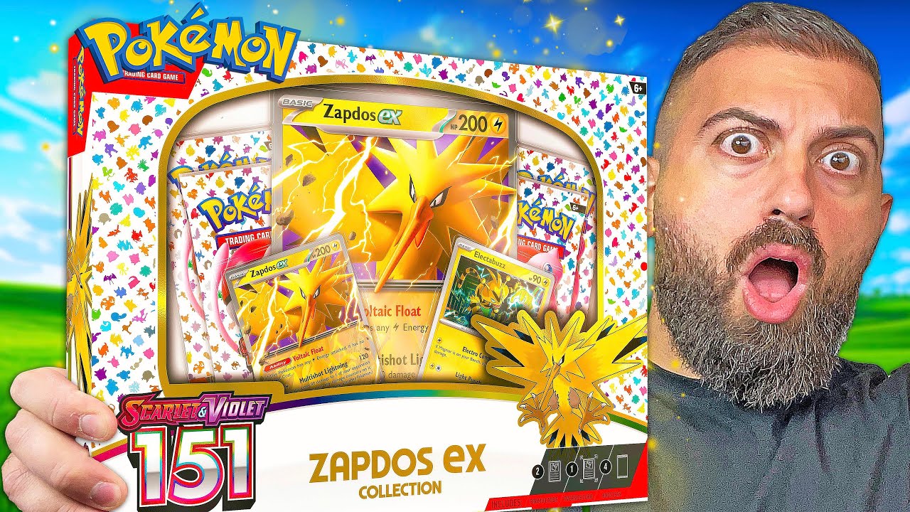 Pokemon's NEW Legendary Zapdos Collection Box! - YouTube