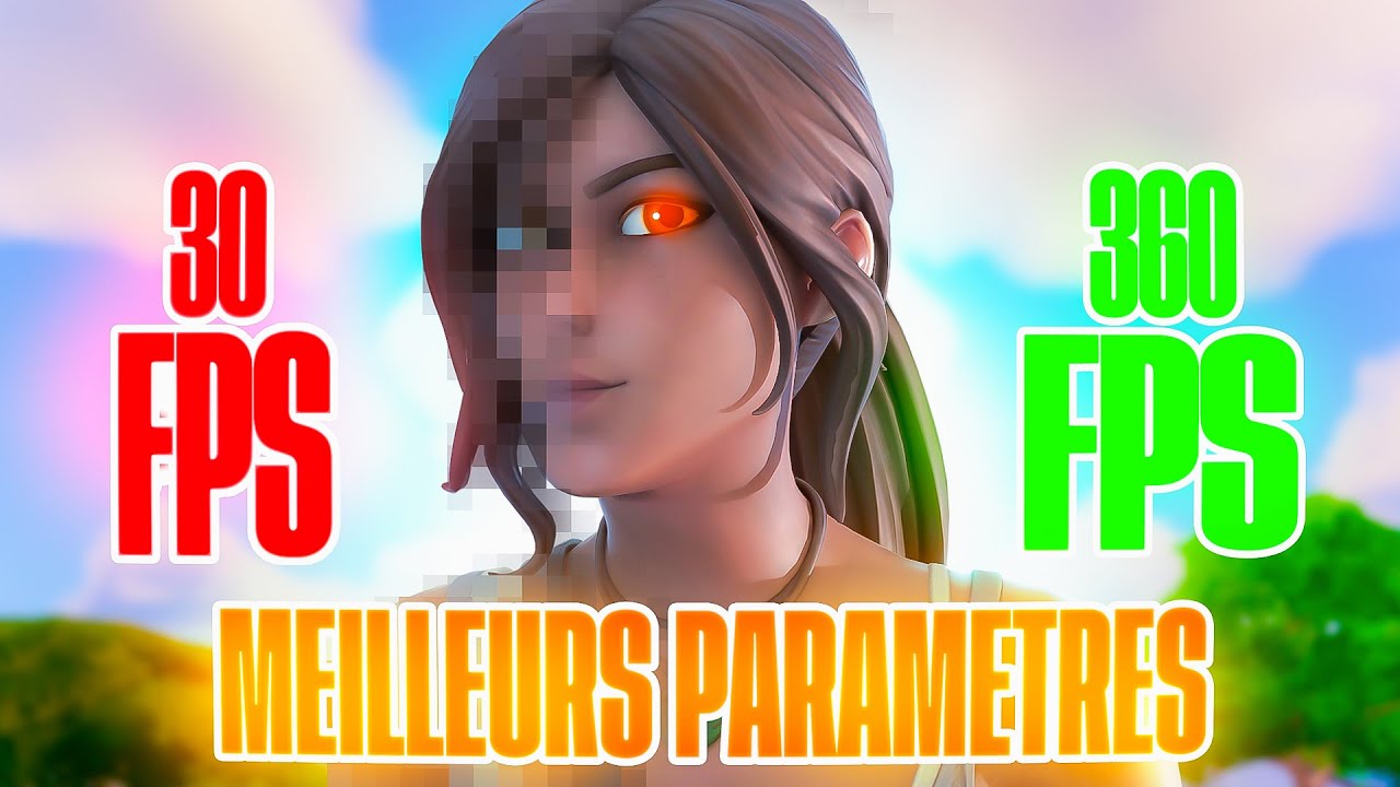 Les MEILLEURS PARAMÈTRES sur FORTNITE CHAPITRE 5 (Fps, LATENCE ...