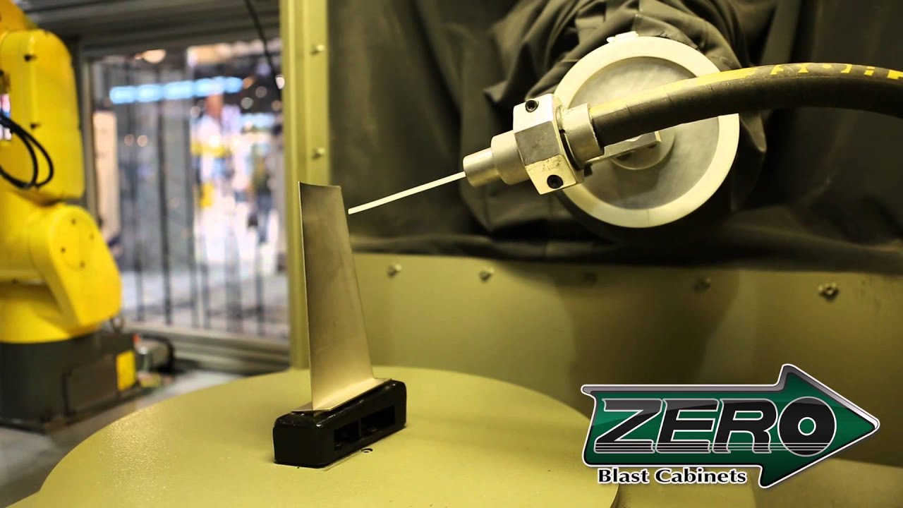 Abrasive Blasting Robot Integration - YouTube