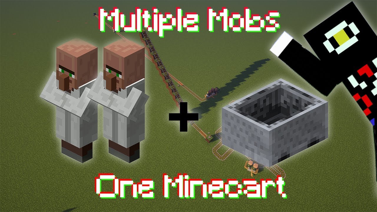 Multiple Mobs, One Minecart - YouTube