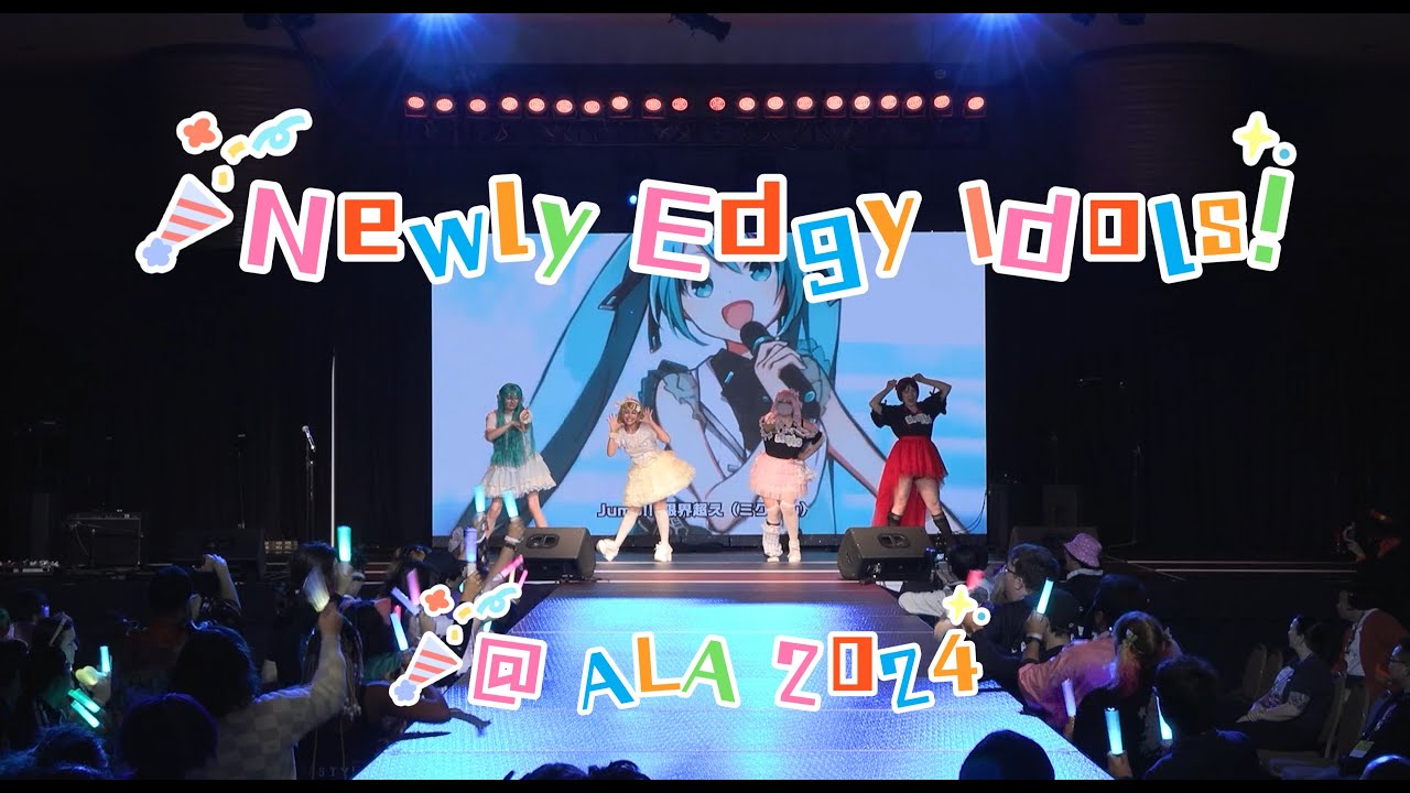 Newly Edgy Idols アイドル新鋭隊 Vocaloid Cosplay Performance 【DECO*PRO】 - YouTube