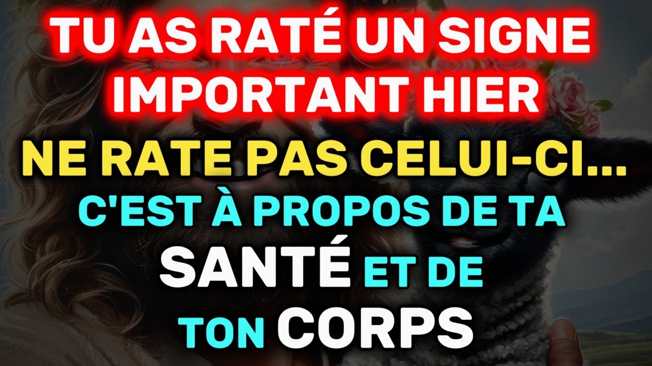 Dieu avertit: "N'OSE MÊME PAS IGNORER CE SIGNE" Message de Dieu - YouTube
