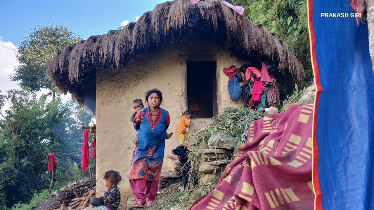 Most Beautiful and Peaceful Himalayan Mountain village lifestyle ...