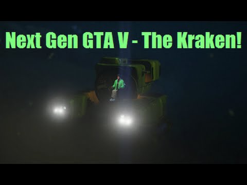 Test Driving The New Kraken Submarine! - Next Gen GTA 5 - YouTube