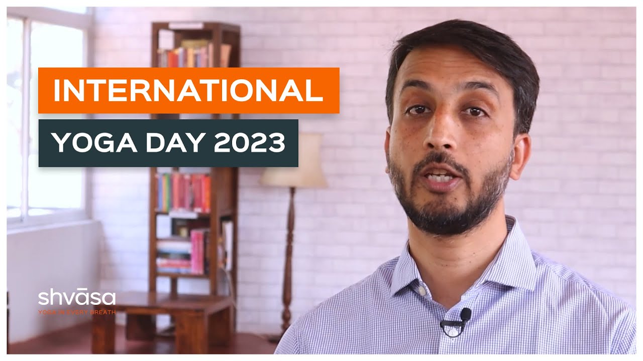 International Yoga Day 2023 | IYD 2023 | Celebrate with Shvasa - YouTube