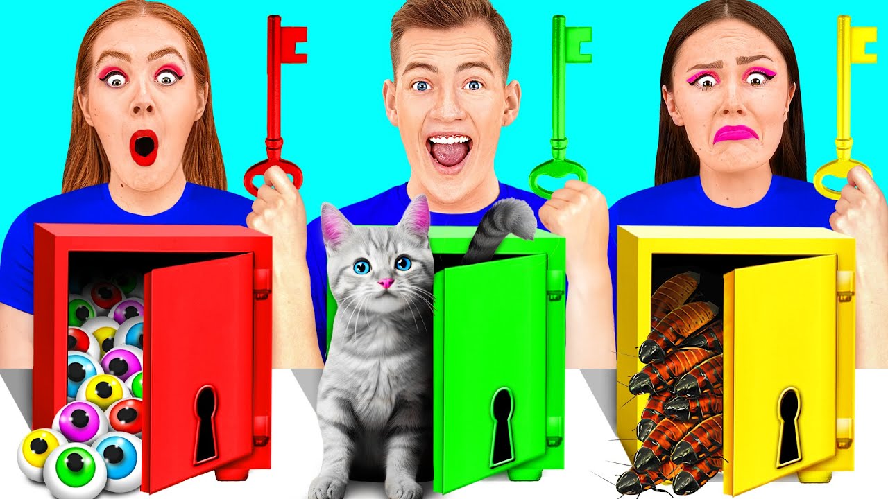 Giải Quyết Thử Thách Bí Ẩn Với 1000 Chìa Khóa | Mẹo Vặt Đồ ăn Vui Nhộn ...