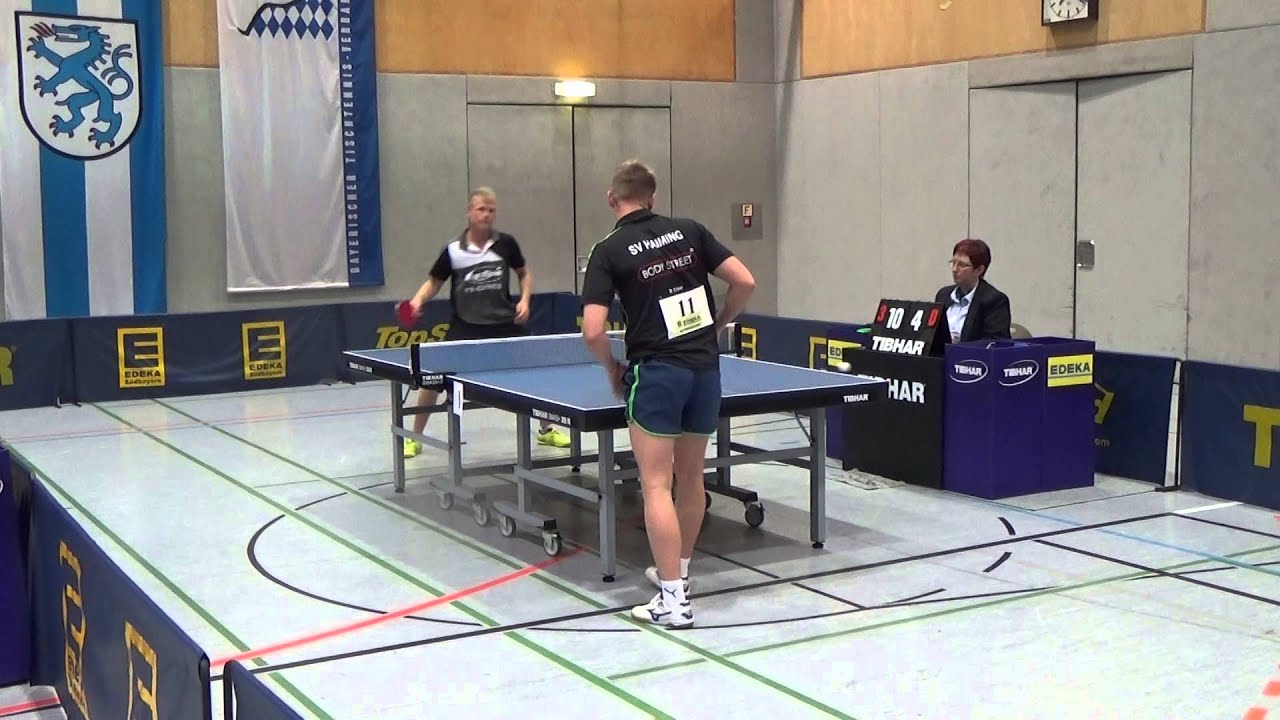 TT Bayerische Meisterschaften 2015 SV Buxheim Philipp Floritz TSV ...