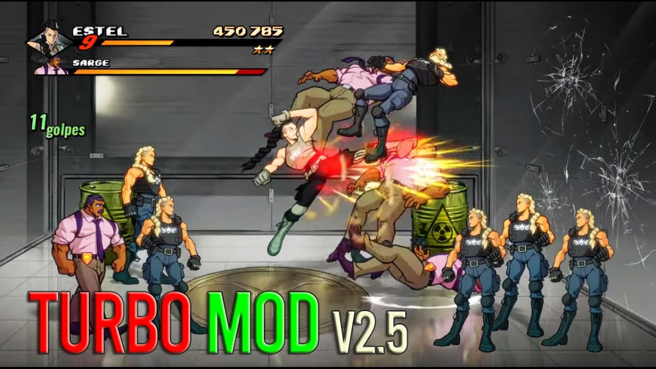 Streets Of Rage 4 - Turbo V2.5 Estel SOR4 Arcade Mania+ V7 (658.908 ...