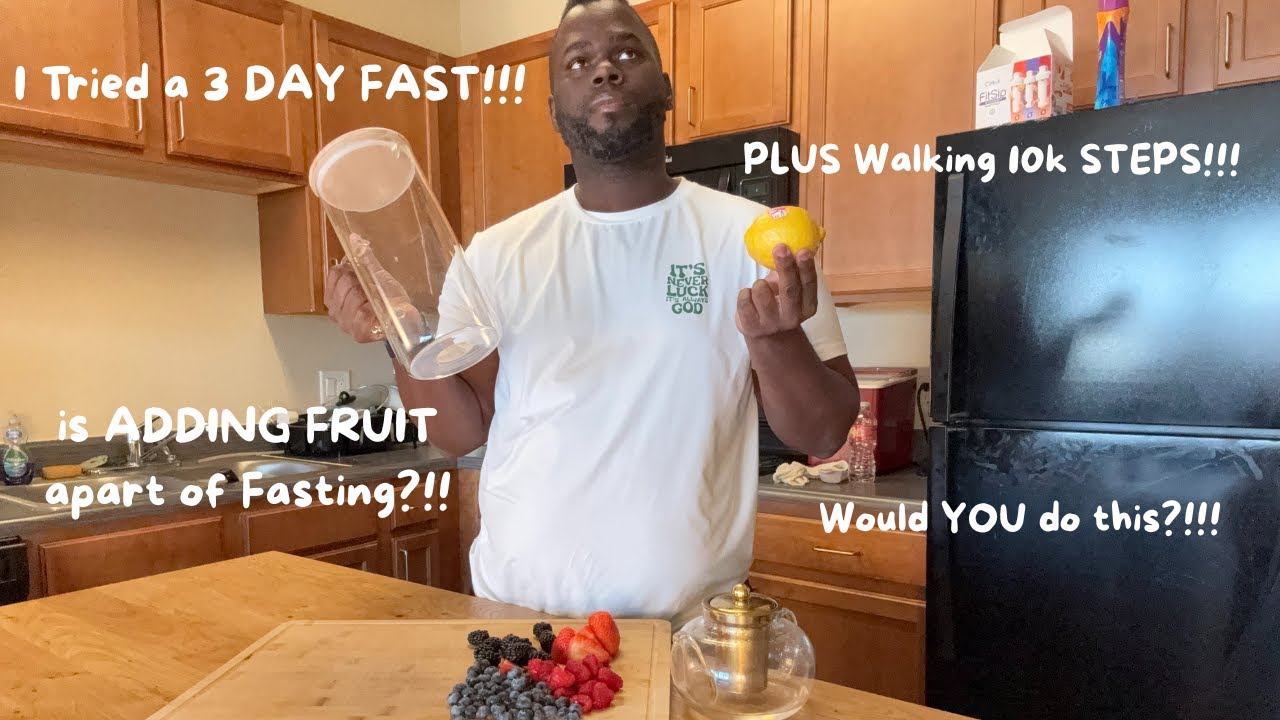 I did the ULTIMATE 3 day FAST + 10k STEPS (Daily)!!!!! - YouTube