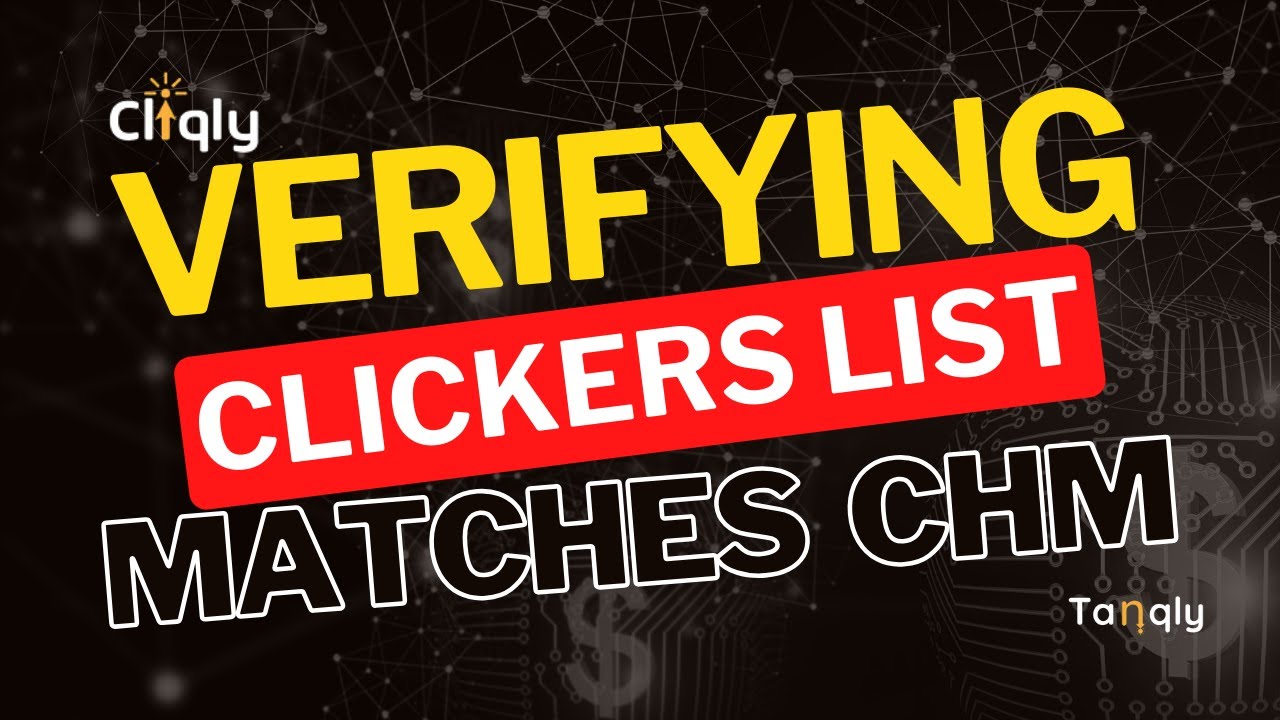 Cliqly - Matching Clickers List To CHM Commissions For List Building ...