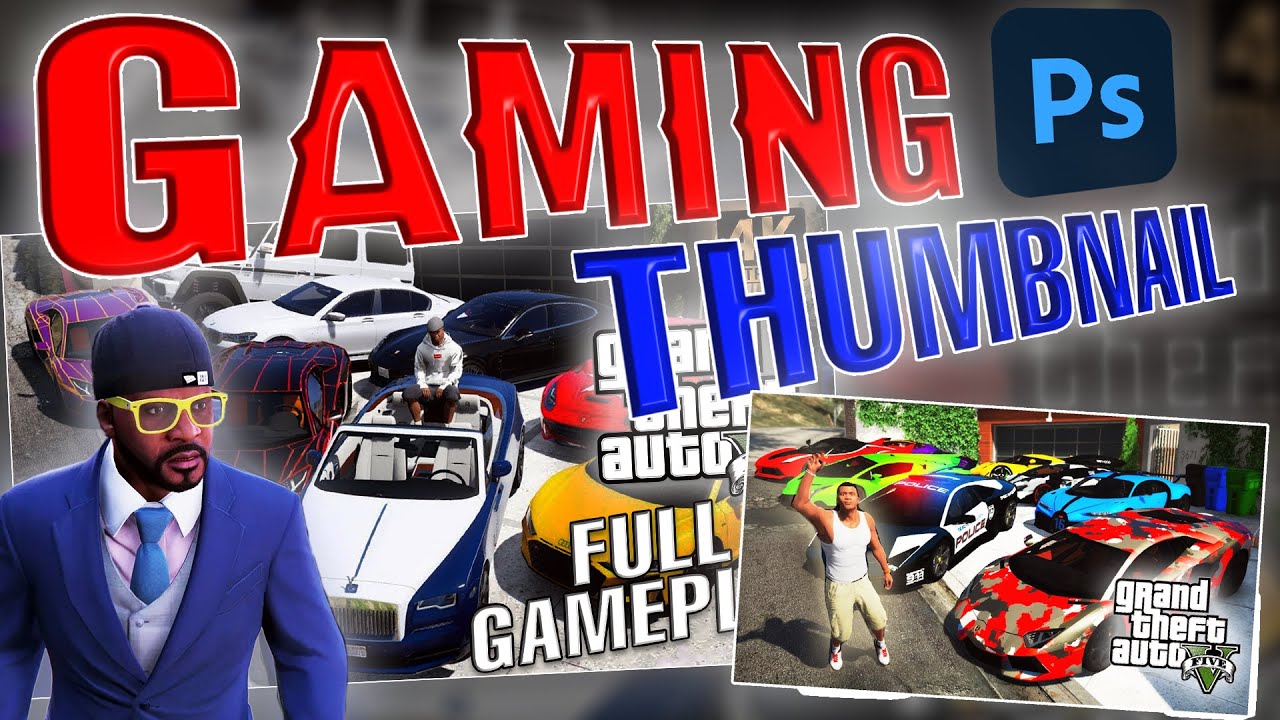 How to Create Eye-Catching Gaming Thumbnails in Photoshop | Gaming ...