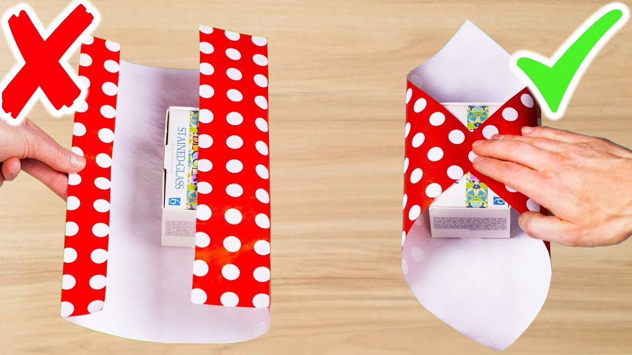 改变你一生的包装礼物窍门！很多人不知道的圣诞节妙招！ Life-Changing Gift Wrapping Hacks and Ideas ...