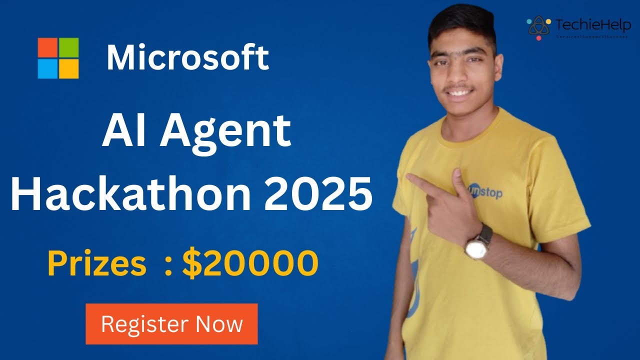🚀 Microsoft AI Agents Hackathon 2025 | Win ₹16 Lakhs 💰 | Learn AI ...