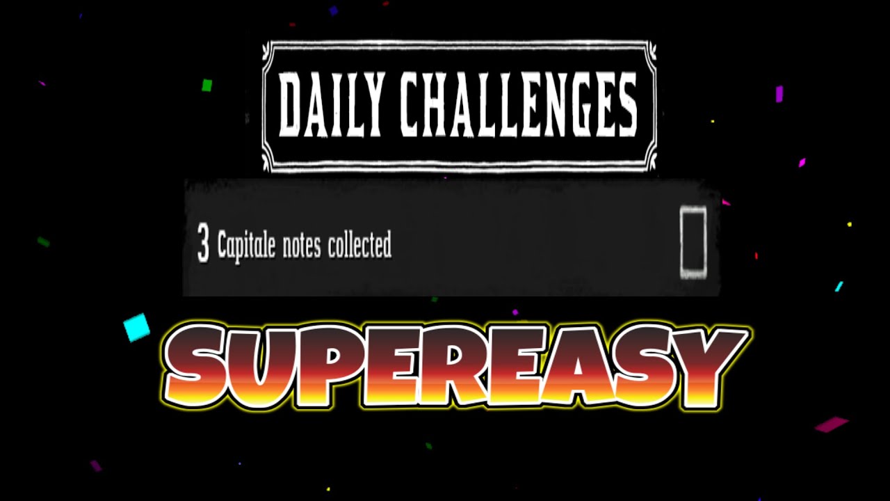 🔥 SUPER EASY HOW TO DAILY CHALLENGE 🔥 RDR2 ONLINE RED DEAD ONLINE RED ...