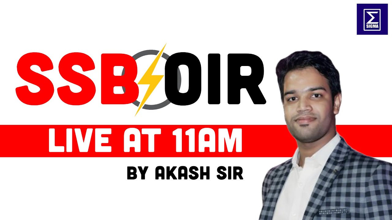 SSB OIR Crash Course Live | OIR Tips and Tricks for SSB | Ace SSB OIR ...