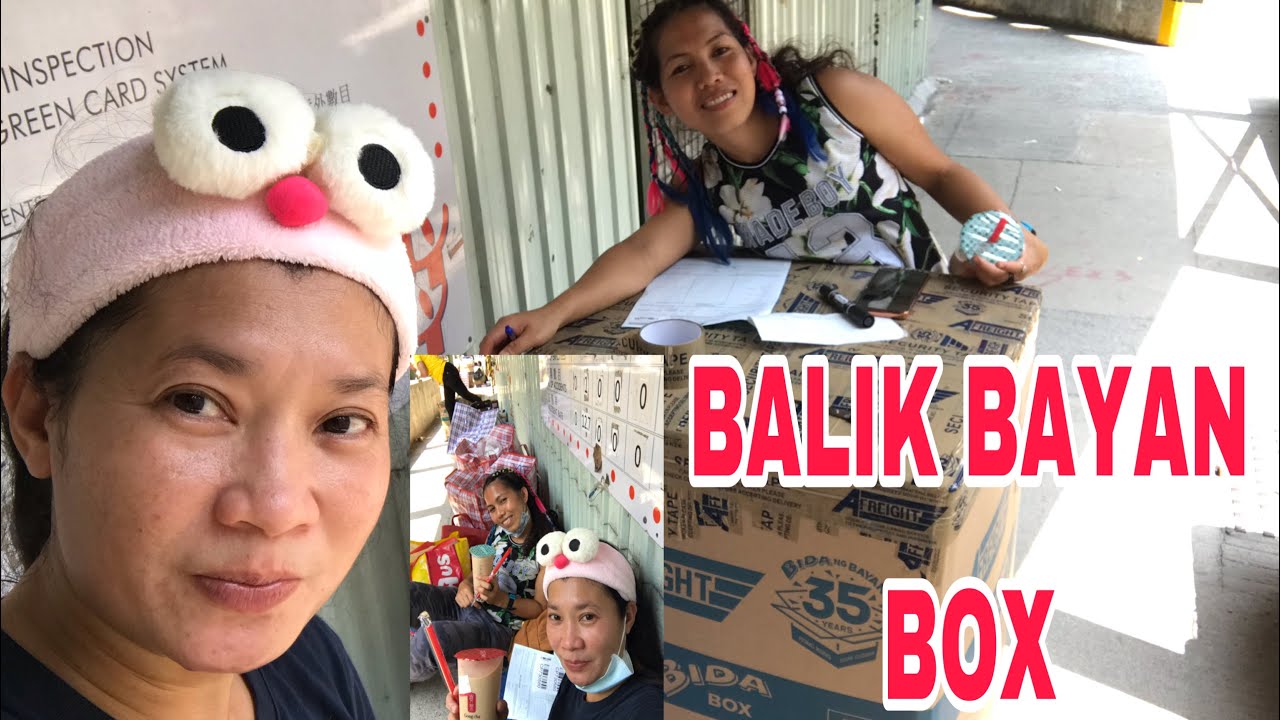 BALIK BAYAN BOX / HK TO PH - YouTube