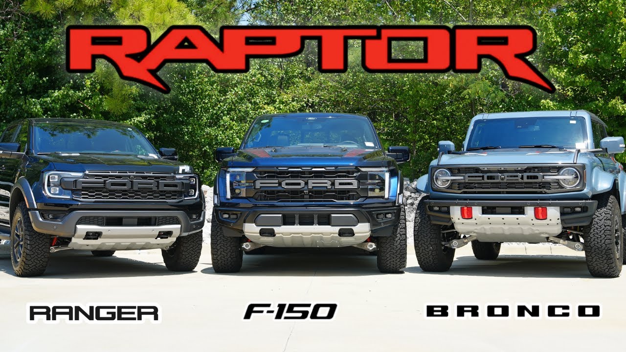 The Ultimate Raptor Comparison! - YouTube