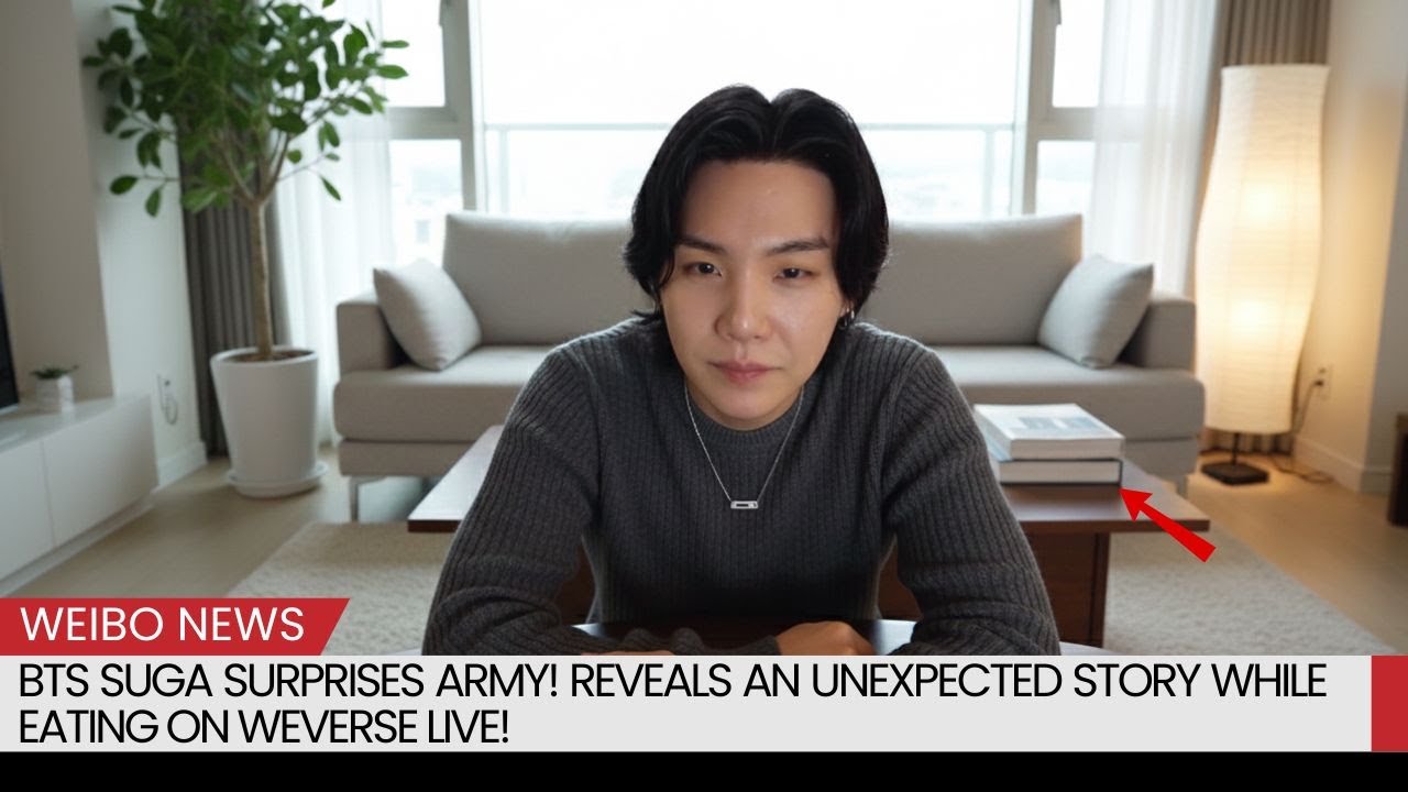 LIVE 🔴 BTS's Suga Surprises ARMY! Reveals an Unexpected Story While ...