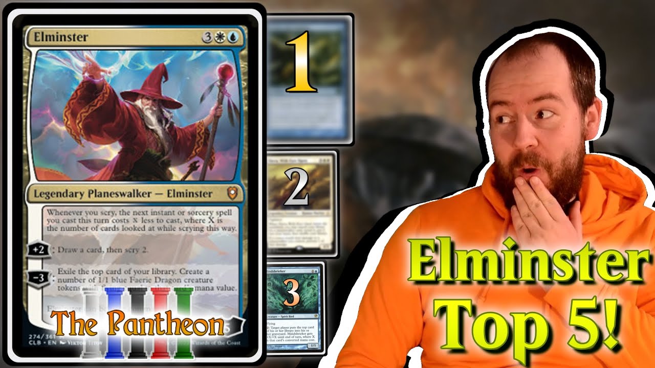 Elminster! | Commander Top 5! | EDH | MTG | The Pantheon | Ep.191 - YouTube