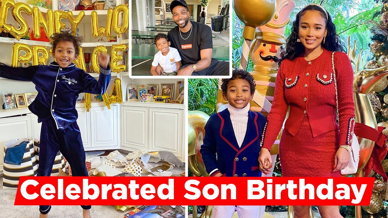 Tristan Thompson's Son Prince Celebrating His Birthday With Mom Jordan ...