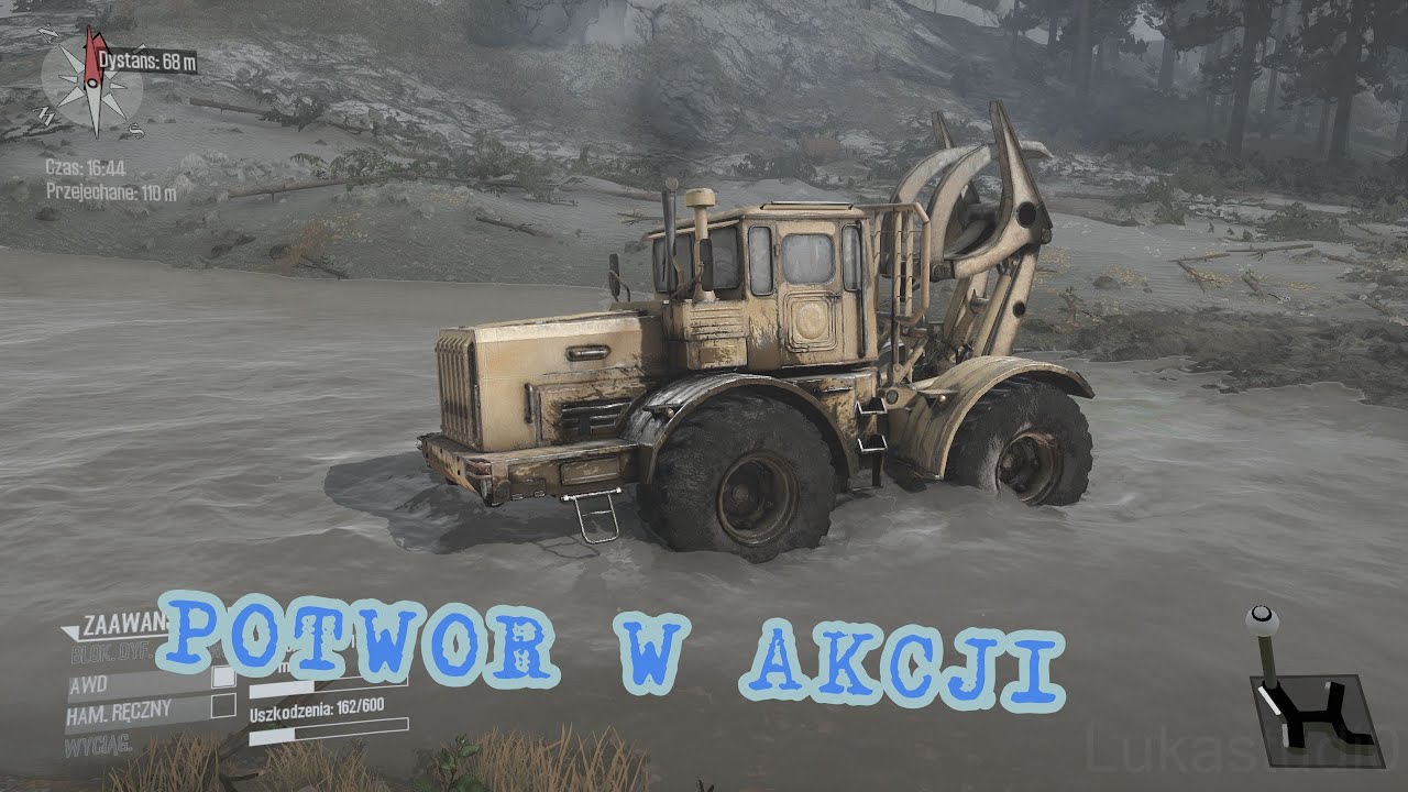 MudRunner #9 Żółty potwór w akcji - YouTube